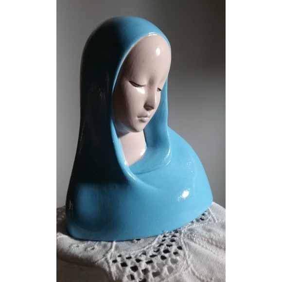 Holland Mold | Accents | Vintage Holland Mold Virgin Mary Ceramic Head ...